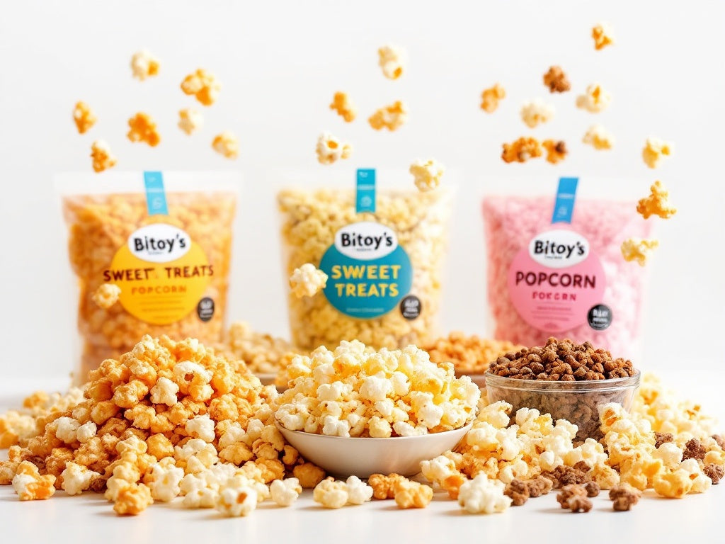 Gourmet Popcorn Collection- Small – Bitoys Sweet Treats